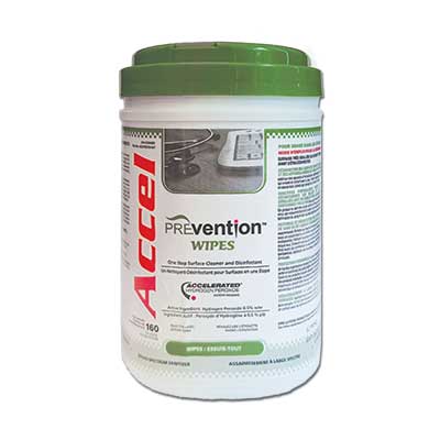 Accel Prevention Wipes 6" x 7", pkg/160 FA2000W - SOS Emergency ...
