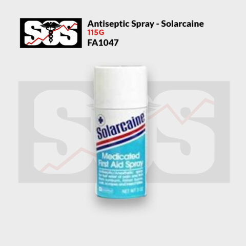 Antiseptic Spray - Solarcaine 115g FA1047 | sostech.ca