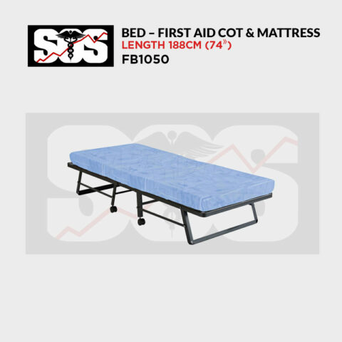 Bed - First Aid Cot & Mattress FB1050 | sostech.ca