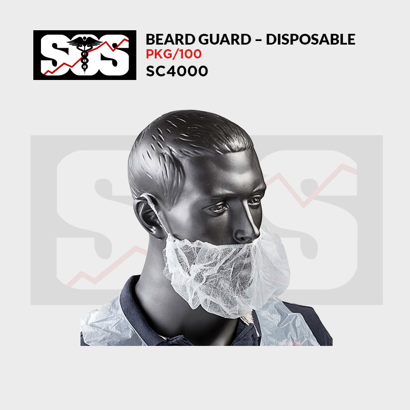 Beard Guard – Disposable pkg/100 SC4000 | sostech.ca