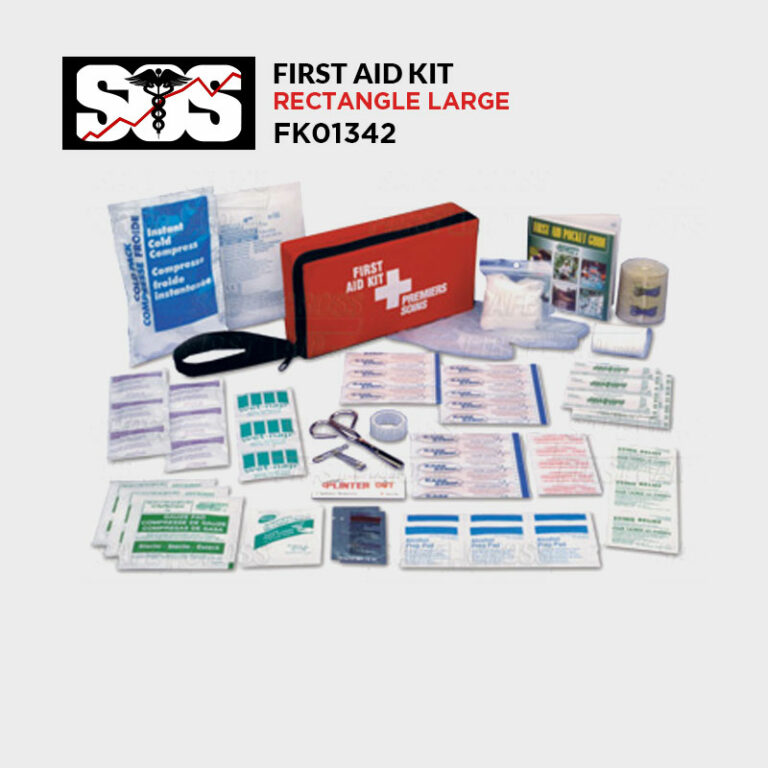 First Aid Kit - Rectangle Large FK01342 | sostech.ca