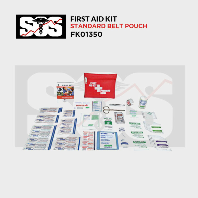 First Aid Kit - Standard Belt Pouch FK01350 | sostech.ca
