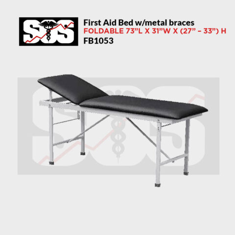 Bed - First Aid Cot & Mattress FB1050 | sostech.ca