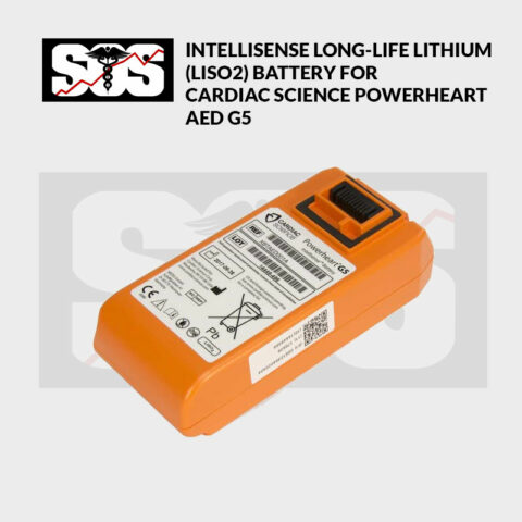 Cardiac Science Powerheart G5 AED IntelliSense Lithium Battery | sostech.ca