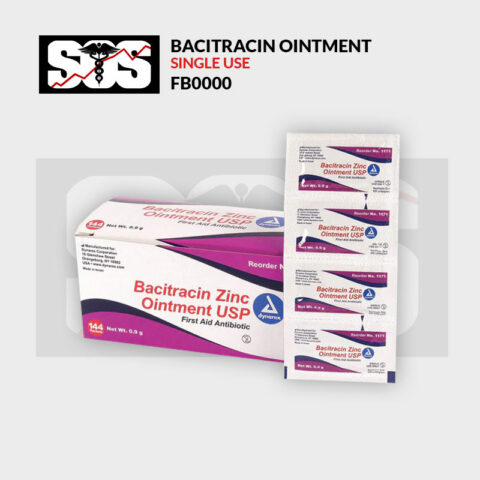 Bacitracin Zinc Ointment Single Use FB0000 | sostech.ca